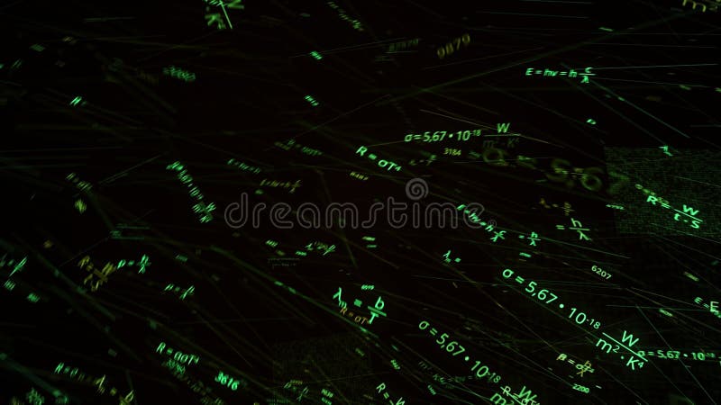 Formulas in Physics in Electronic Form. Animation. Computer Network ...