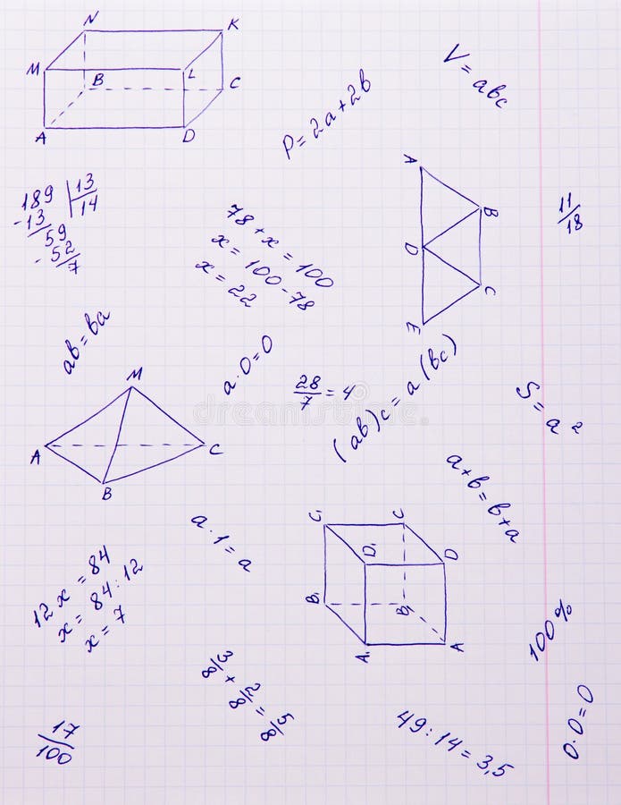 Formule E Forme Geometriche Illustrazione di Stock - Illustrazione di ...