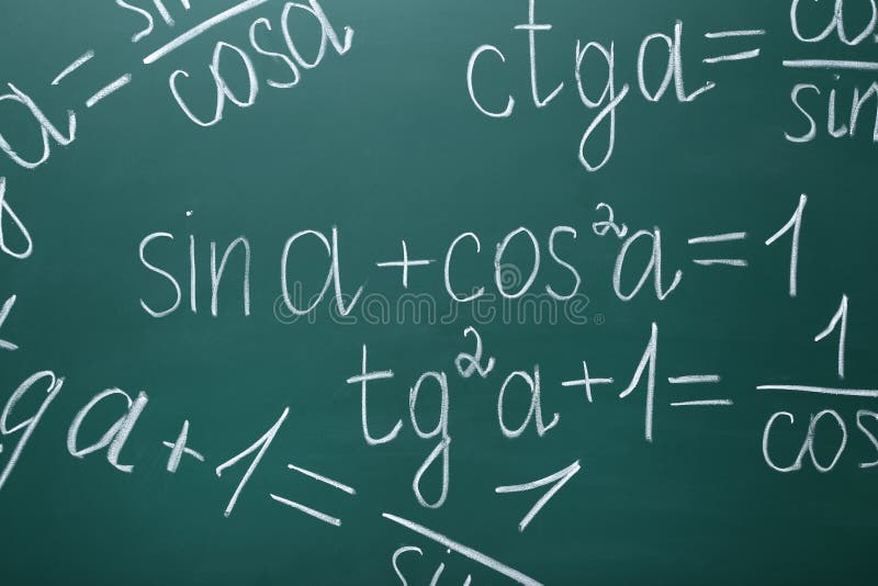 Formules de maths photo stock. Image du compliqué, physique - 121591852