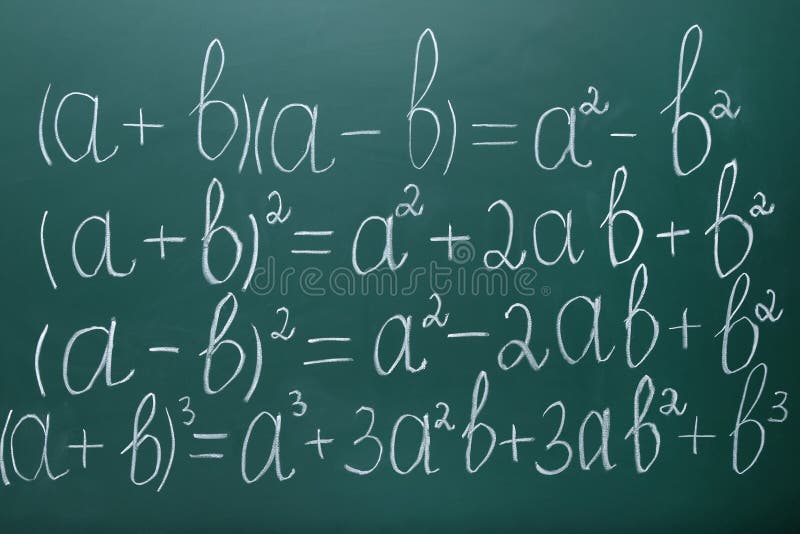 Formules de maths image stock. Image du science, compliqué - 122231245