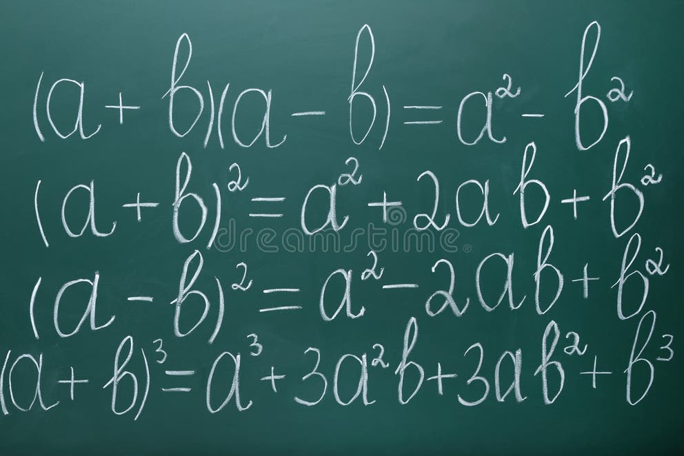 Formules de maths image stock. Image du science, compliqué - 122231245