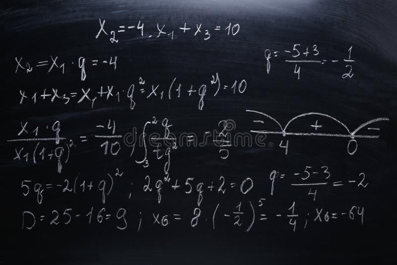 Formules de maths image stock. Image du examen, formule - 123168667