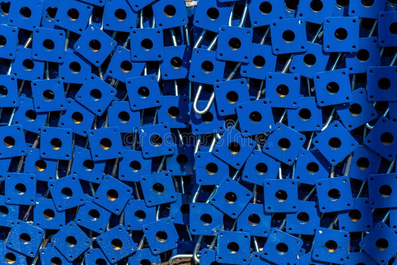 Formwork of Concrete Structure Columns Stock Photo - Image of deck ...