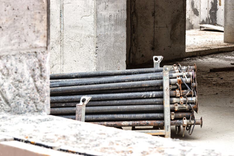 Formwork Supports Second Floor Monolithic Building Reinforcement Walls ...