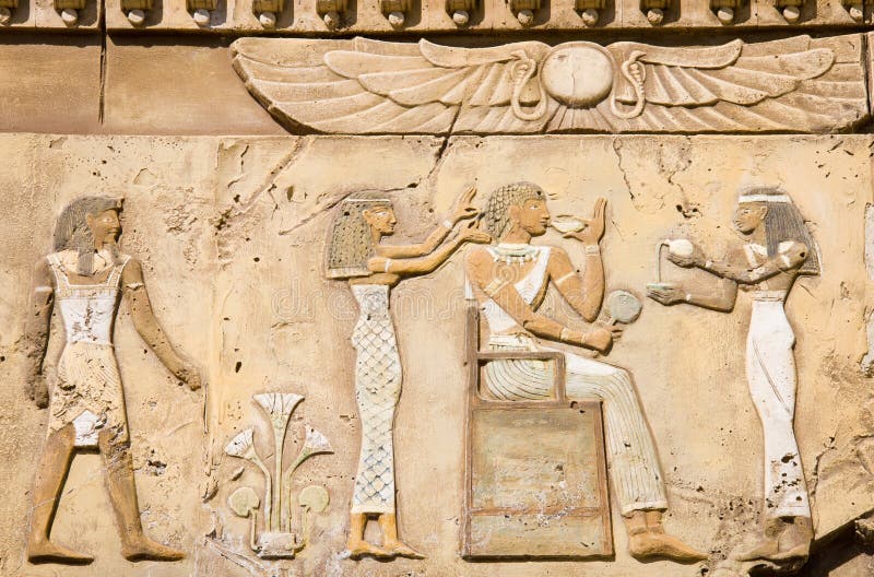 Forntida symboler fotografering för bildbyråer. Bild av hieroglyf - 7728387