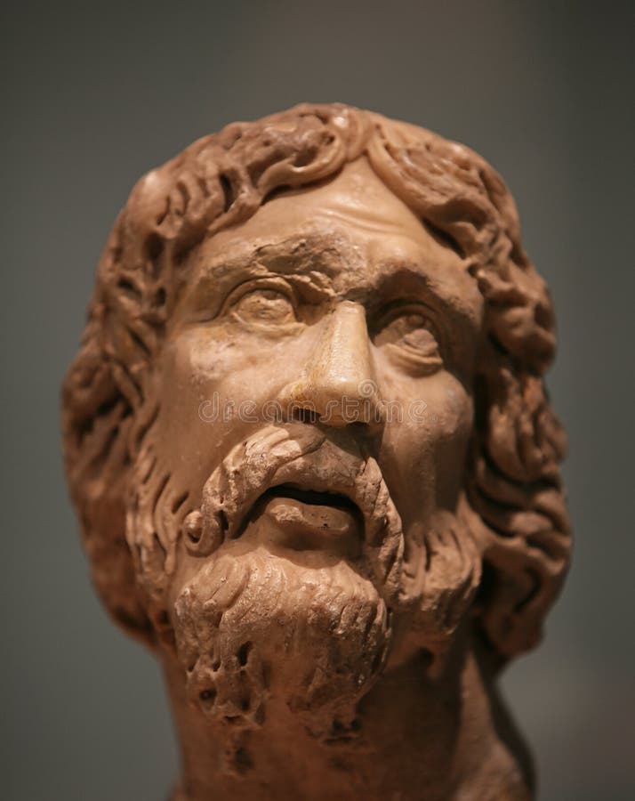Grekisk filosof arkivfoto. Bild av delar, byst, ilskna - 14709104