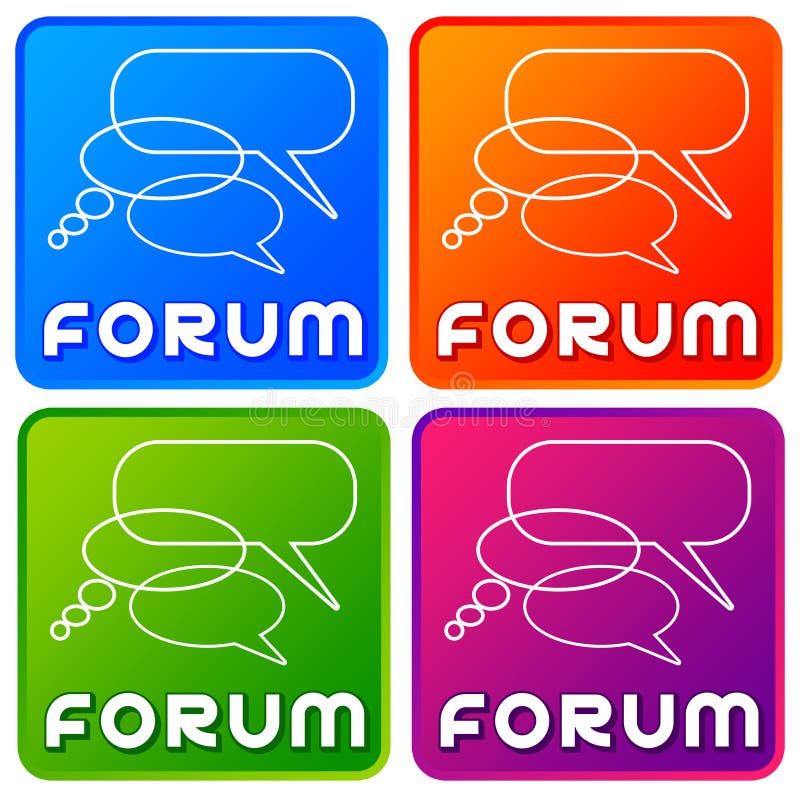 Foro stock de ilustración. Ilustración de comunicaciones - 37882235