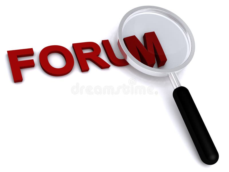 Foro ilustración del vector. Ilustración de comentario - 12178905
