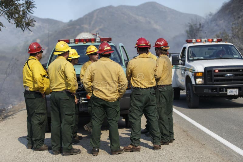 Forrest Fire - Camarillo Springs 5-2-2013 Editorial Photography - Image ...