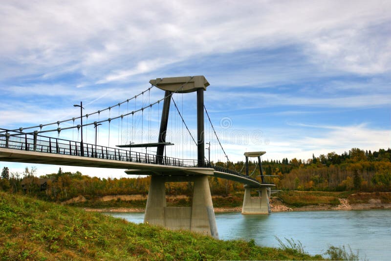 Forst Edmonton Park Footbridge Stock Photo - Image of loop, footbridge ...