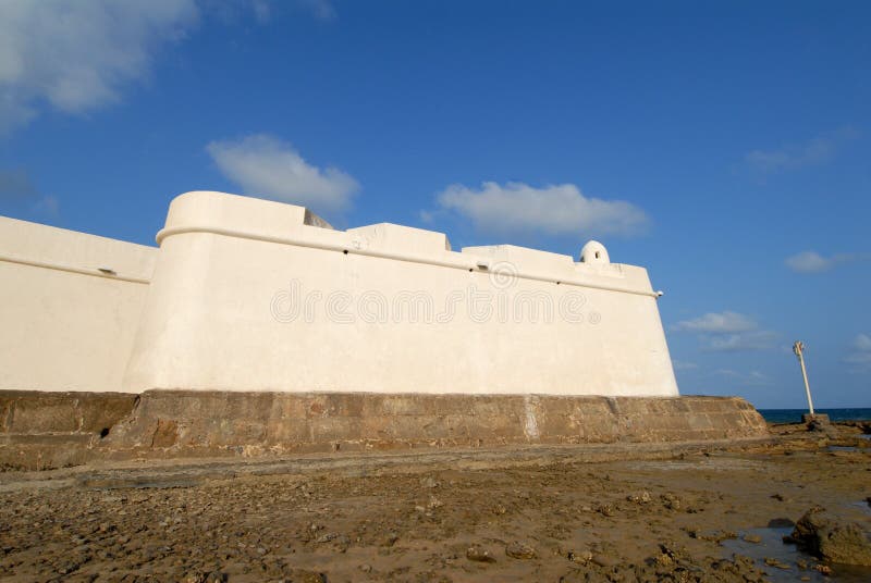 Fort stock image. Image of fortification, fort, beach - 12070487