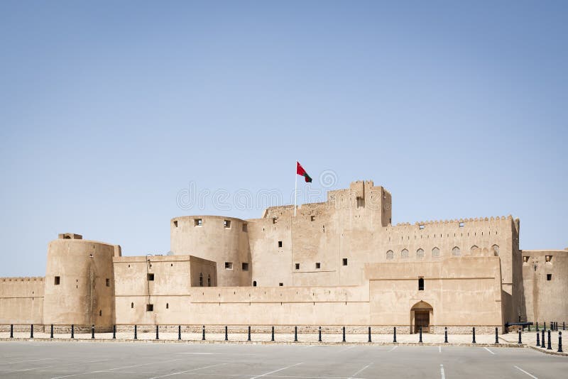 Fort al Jabreen stock image. Image of hill, arab, defense - 47208815