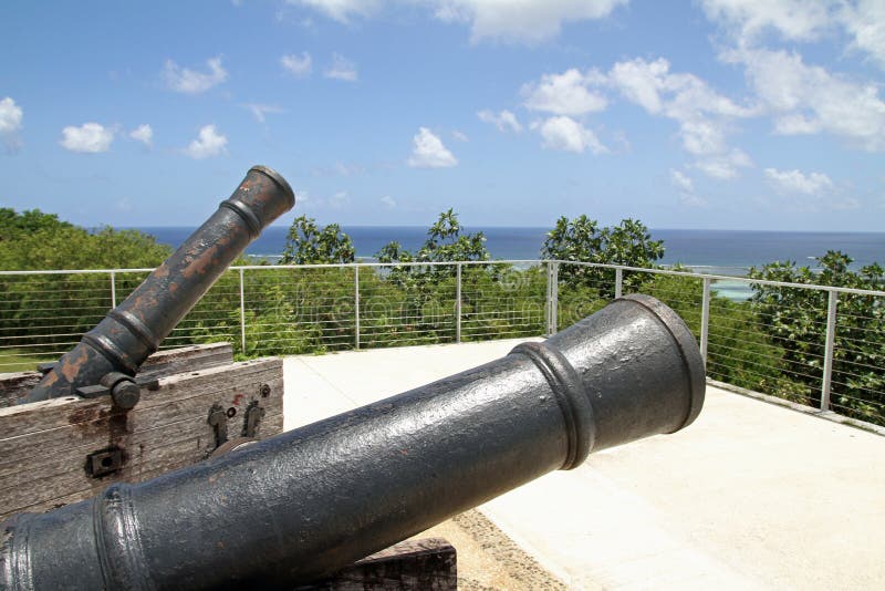 Fort Apugan photo stock. Image du agana, horizontal, ère - 46803630