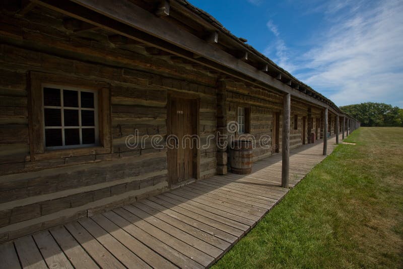 Fort atkinson stock photo. Image of landscape, wide, calhoun - 6200170