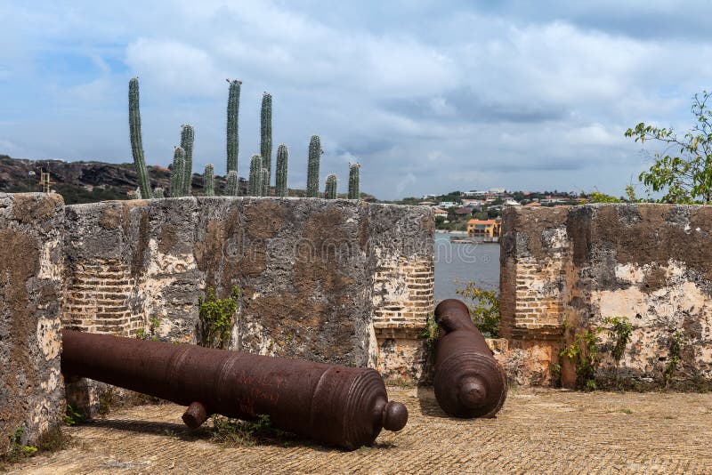 Fort Beekenburg stock foto. Image of kust, curacao, caraïbisch - 35907574