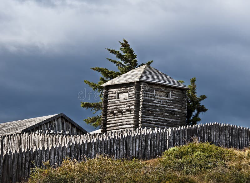 Fort Bulnes, Chile stock image. Image of arenas, wooden - 19203233