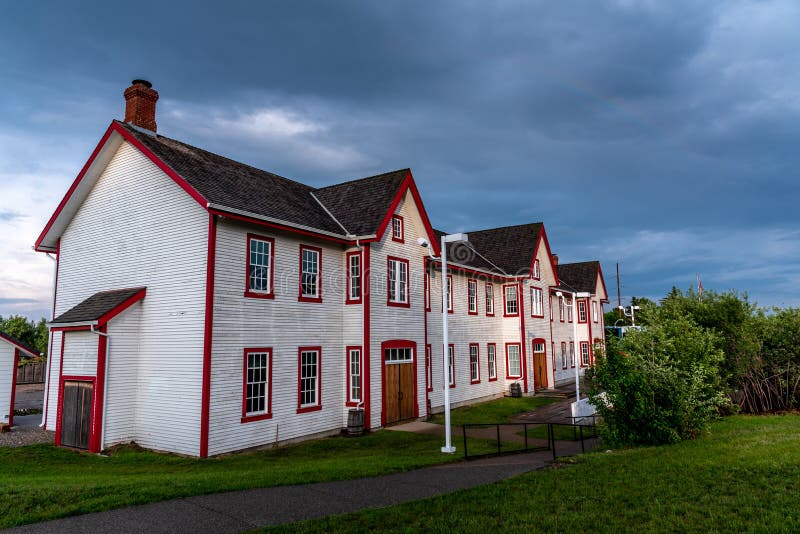 Fort Calgary Museum stock image. Image of aged, white - 126828943