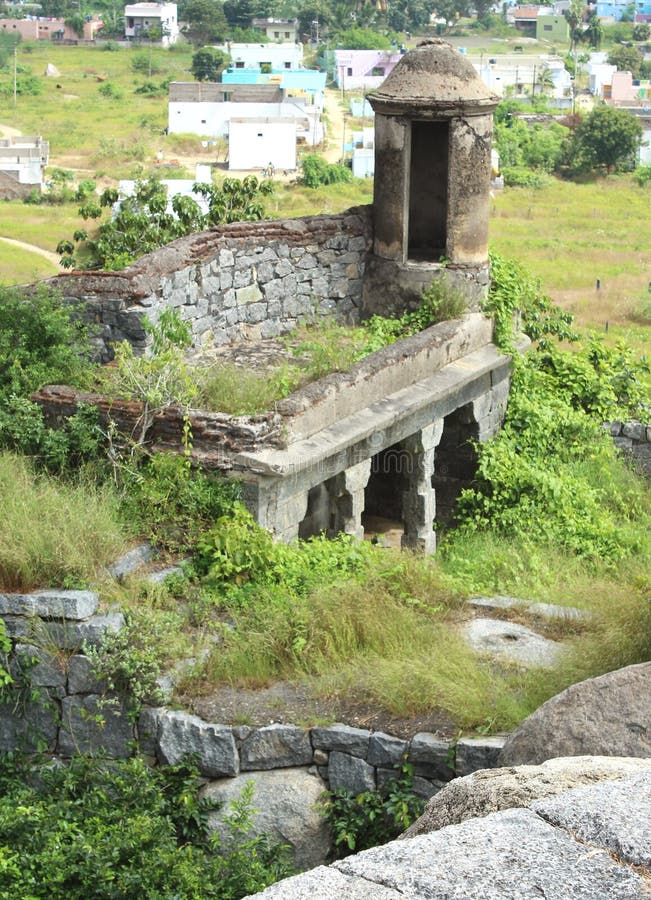 Fort corner tower stock image. Image of outdated, doom - 65853297