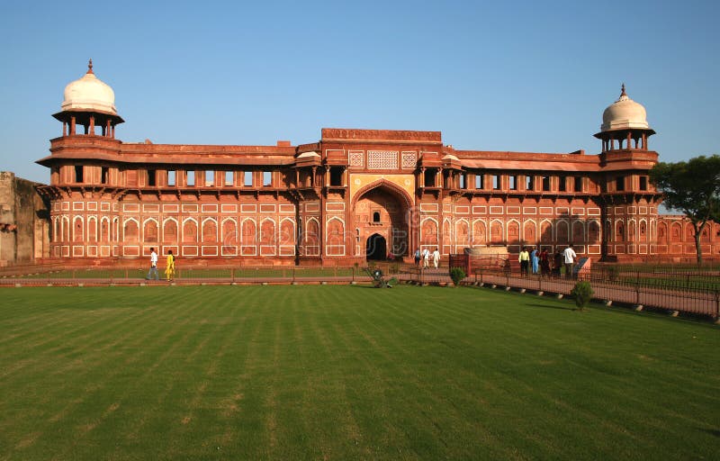 Fort d'Agra, Inde photo stock. Image du agra, inde, fort - 5880858