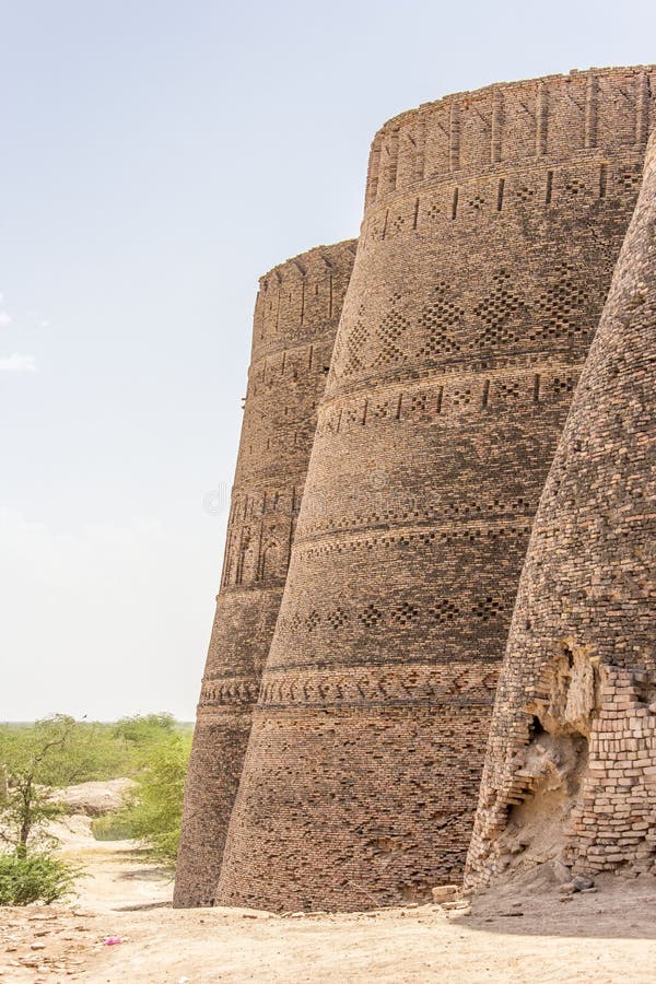 The Fort Darawar is One of the Largest Forts in Pakistan Stock Image ...