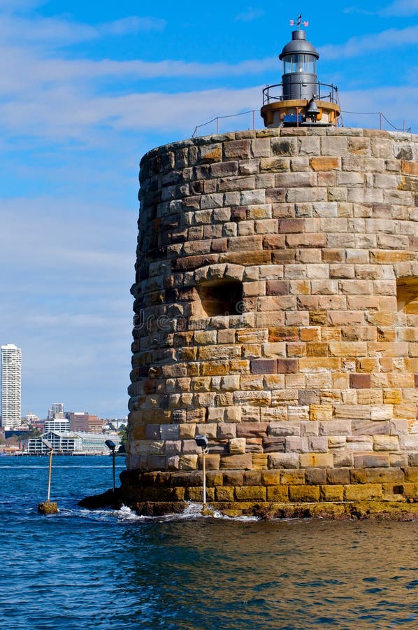 Fort Denison stock image. Image of denison, water, australia - 15420297