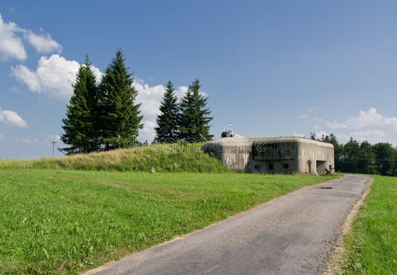 Fort in Eastern Bohemia stock image. Image of historical - 26312047