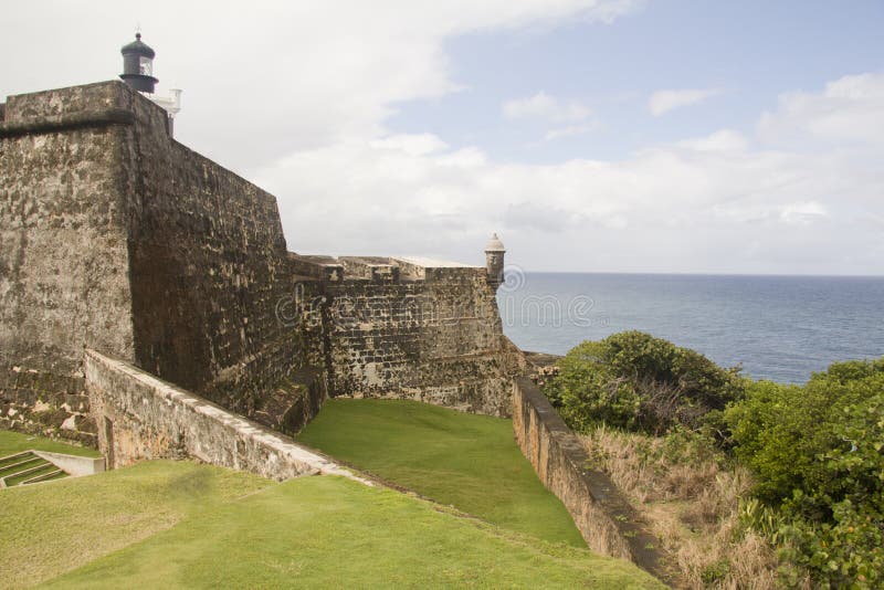Fort El Morro - Puerto Rico Stock Photo - Image of rico, historic: 28382146