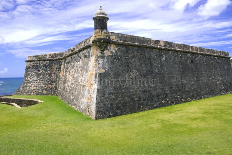 Fort El Morro - San Juan - Puerto Rico Stock Photo - Image of ...