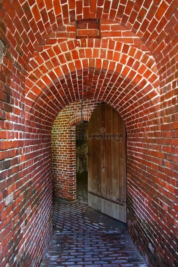Fort Entrance stock image. Image of entrance, building - 16024617