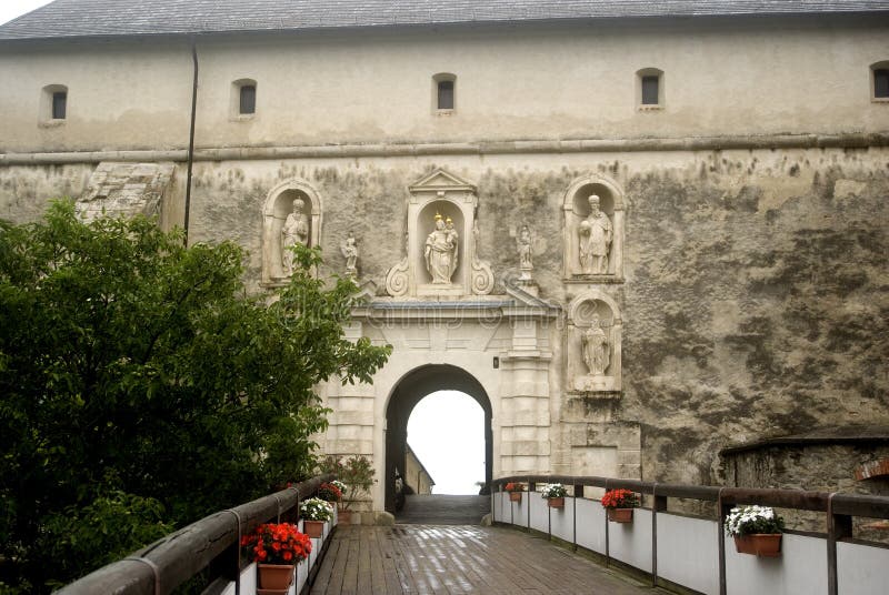 Fort, Forchtenstein, Burgenland, Austria Stock Photo - Image of ...
