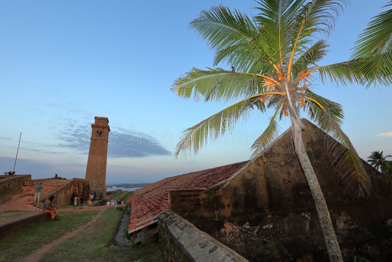 Fort Galle in Sri Lanka editorial photography. Image of seaside - 127846607
