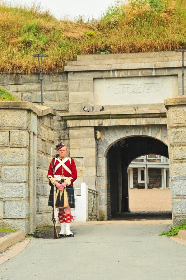 Fort George on Citadel Hill, Halifax, Nova Scotia Editorial Image ...