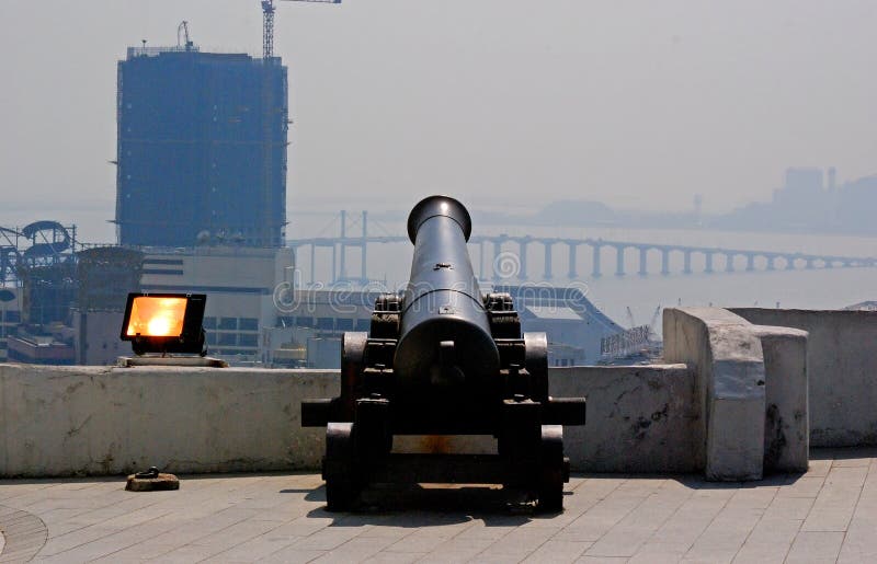 Fort Guia, Macao stock photo. Image of fortress, chinese - 89175586