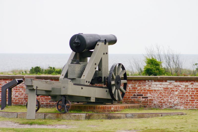 Fort Gun stock image. Image of cannon, union, artillery - 164183