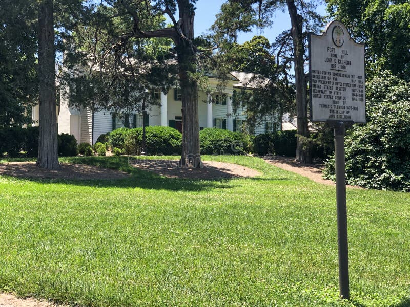 Fort Hill on the Campus of Clemson University Editorial Image - Image ...