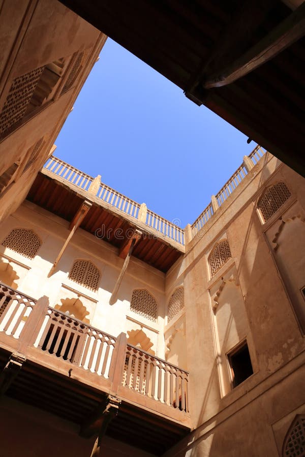 Fort Jabreen Castle, Beautiful Historic Castle in Oman Stock Image ...