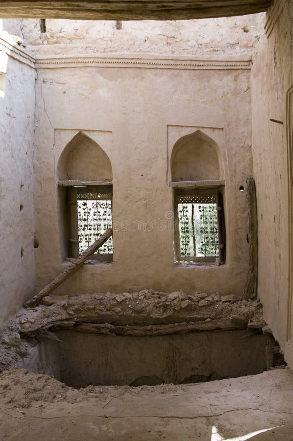 Fort Jalan Bani Bu Ali, Sultanate of Oman Stock Photo - Image of ...