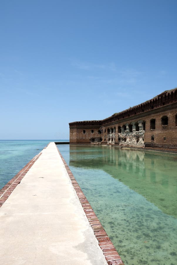 Fort Jefferson stock photo. Image of park, jefferson - 24890038