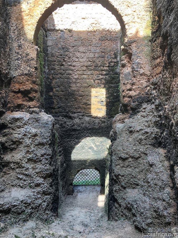 Fort Jess in Old, Mombasa Town Stock Photo - Image of circle, light ...