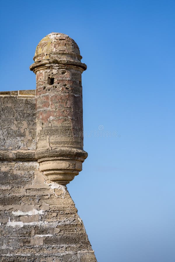 Fort Lookout Tower on Blue Sky Stock Image - Image of copyspace, blue ...
