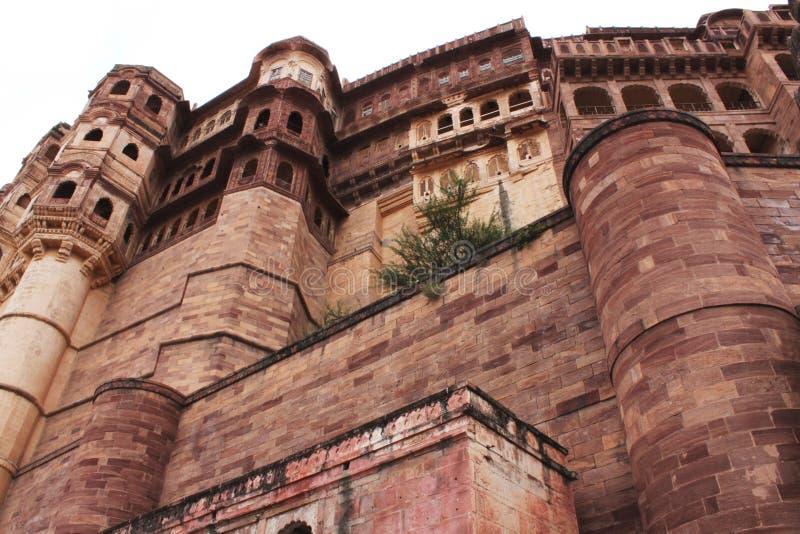 Fort made by red stone stock photo. Image of stone, brown - 40577432