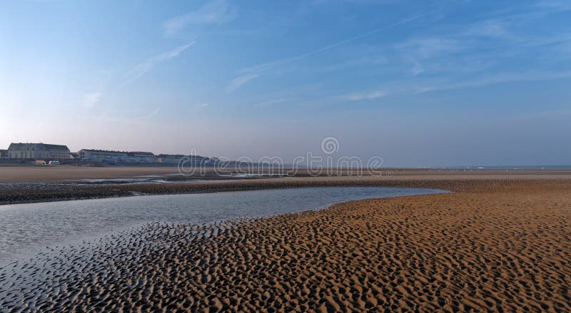 Fort Mahon beach stock photo. Image of landscape, landmarks - 99044106