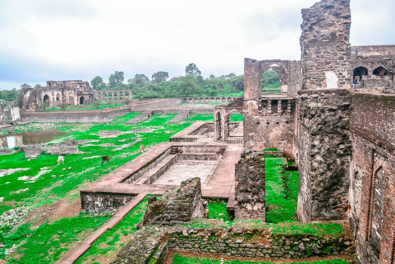 Fort stock photo. Image of indore, mandu, pardesh, india - 248025810