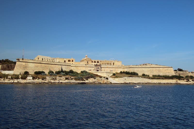 Fort Manoel, Malta stock image. Image of manoel, gzira - 37895973