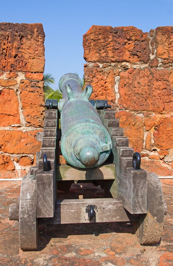 Fort in Maputo, Mozambique stock photo. Image of harbor - 44518756