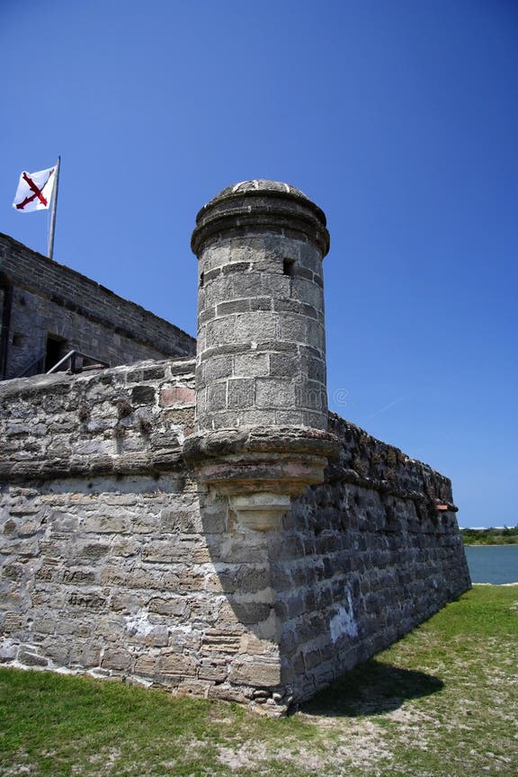 Fort Matanzas stock photo. Image of vacation, fortification - 20554200