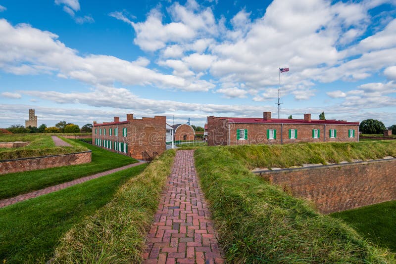 Fort McHenry, in Baltimore, Maryland Stock Photo - Image of nature ...