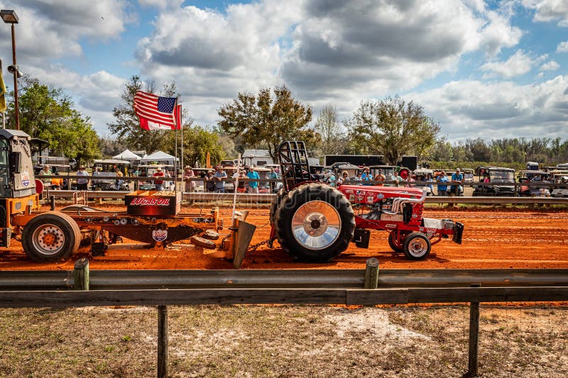 Custom Massey Harris 44 Tractor Puller Editorial Stock Image - Image of ...