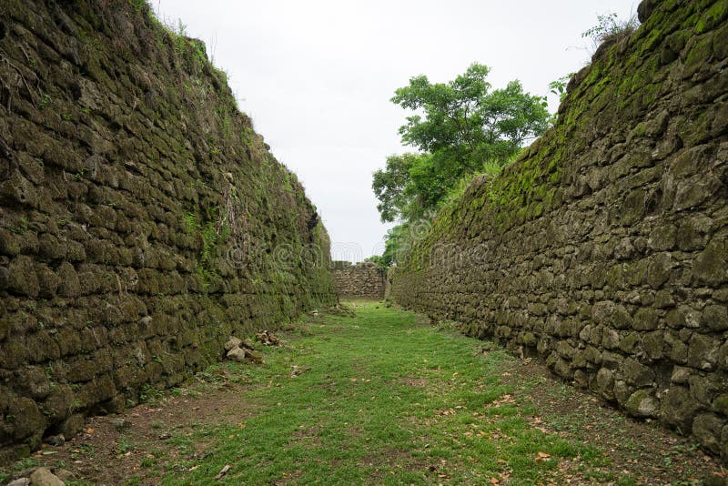 Fort moat in Panama stock image. Image of panama, exterior - 84011221