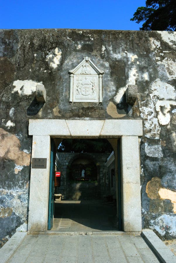 Fort Monte, Macao editorial photo. Image of fight, historical - 89134806